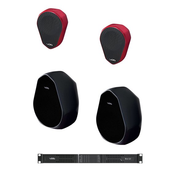 Sistem Void Acoustics Indigo 6 Pro și Indigo Sub – ABC Sound Machine